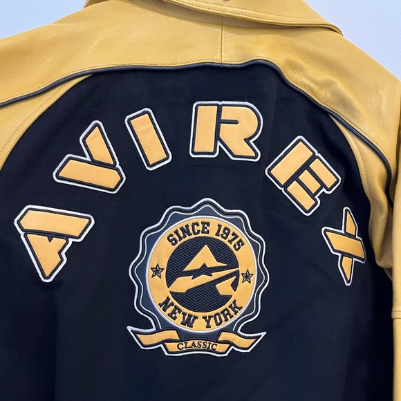Avirex | Jackets & Coats | Avirex Classic Wool Leather Varsity Jacket ...